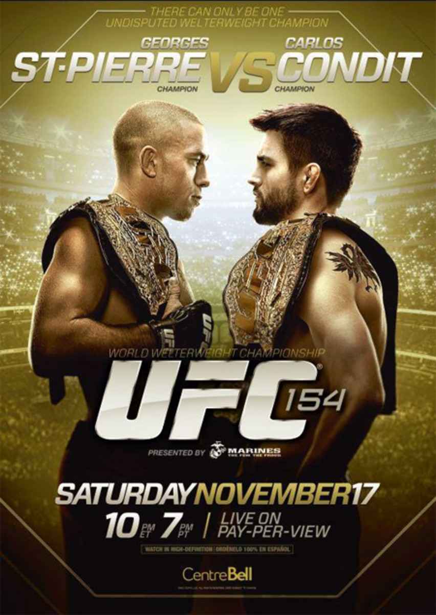 UFC 154 - MMAWeekly.com | UFC and MMA News, Results, Rumors, and Videos