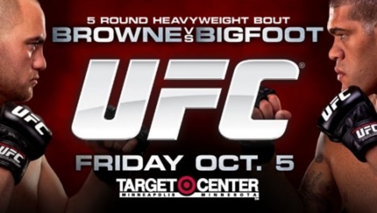 UFC on FX 5: Browne vs. Bigfoot Weigh-in Results; One Prelim Bout ...