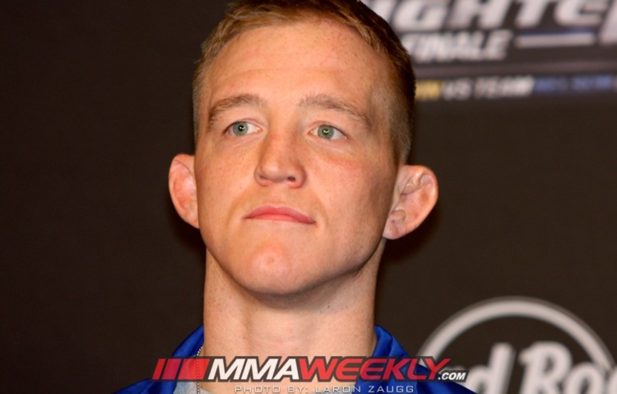 Colton Smith at the TUF 16 Finale Post-Fight Press Conference (UFC ...