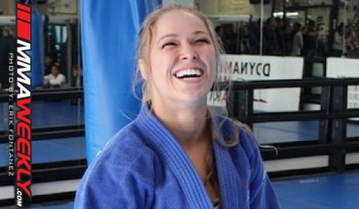 Ronda Rousey Relishes the Olympic Caliber Competition that Sara McMann ...
