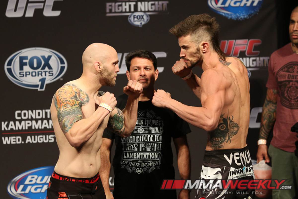 UFC Fight Night 27 Fight Highlights Video: Brandon Thatch vs. Justin ...