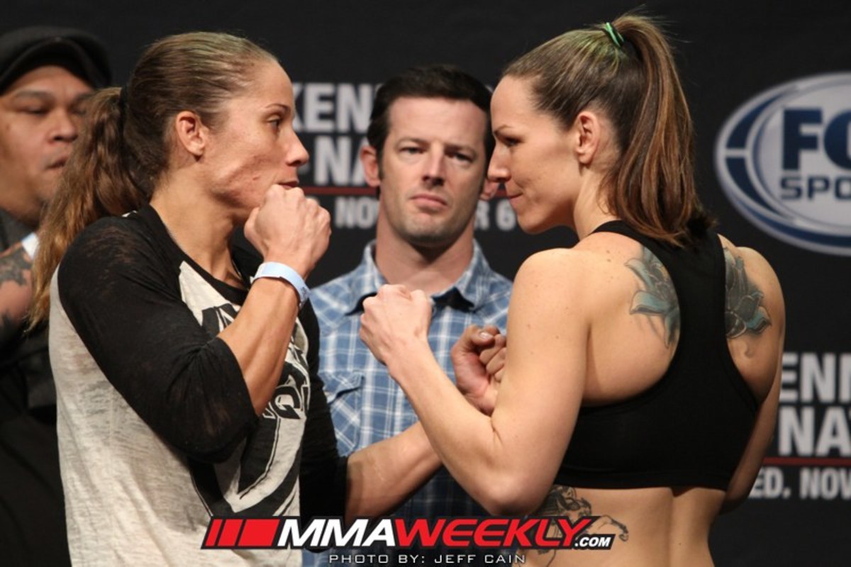 UFC Fight for the Troops 3 Highlight Video: Liz Carmouche vs. Alexis ...