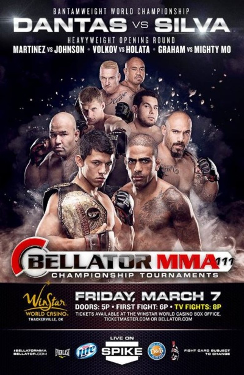 Bellator 111 Features Bantamweight Title Fight and Heavyweight ...