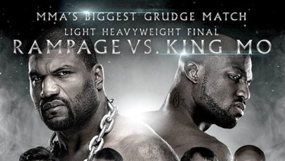 Bellator PPV Card Complete with Rampage vs. King Mo Headliner and Nate ...