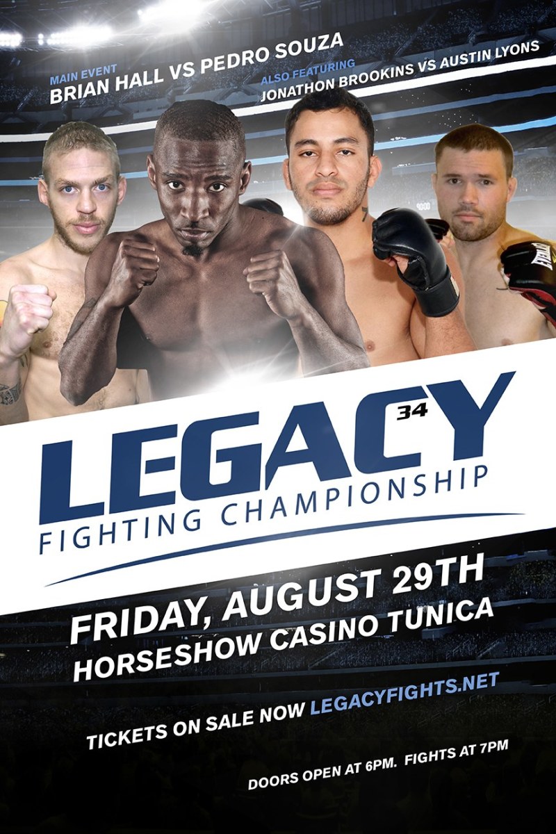 Brian Hall Ready to Lay Down the Law in Legacy FC 34 Main Event on ...