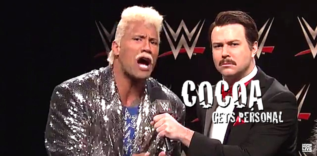 The Rock's WWE Promo Skit on Saturday Night Live is Hilarious and Here ...