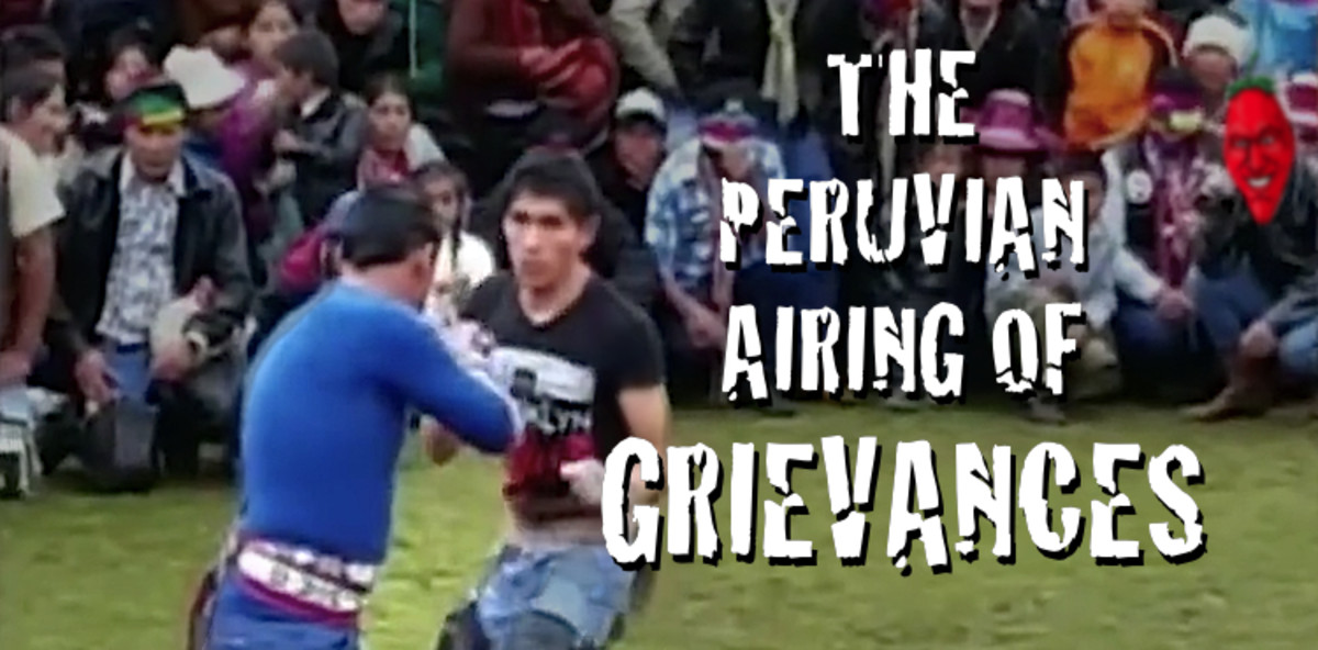VIDEO: People in Peru Celebrate Festivus, Fight it Out to Handle Beefs ...