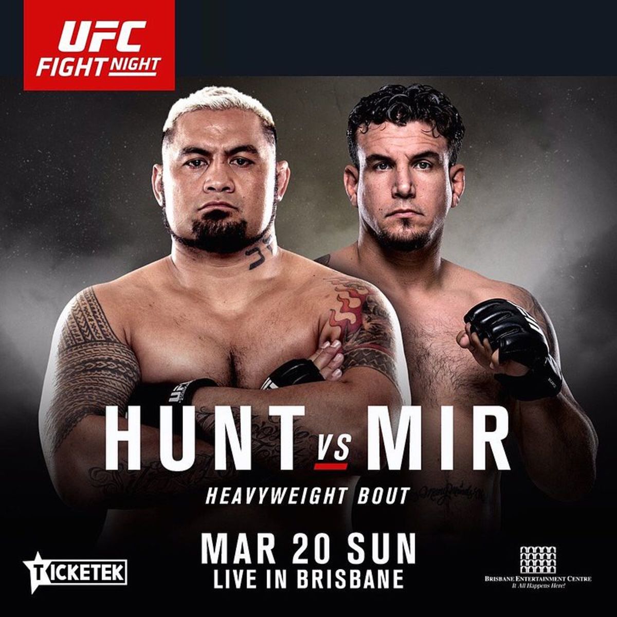 UFC Fight Night 85: Hunt vs. Mir Event Page and Fight Card - MMAWeekly ...