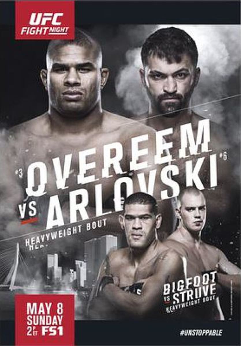 UFC Fight Night 87: Arlovski vs. Overeem Rotterdam Event Page and Fight ...
