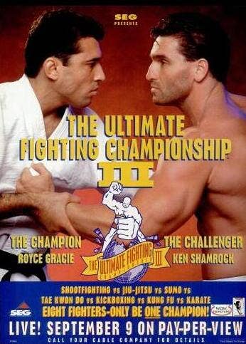 UFC 3: The American Dream Event Page - MMA Weekly