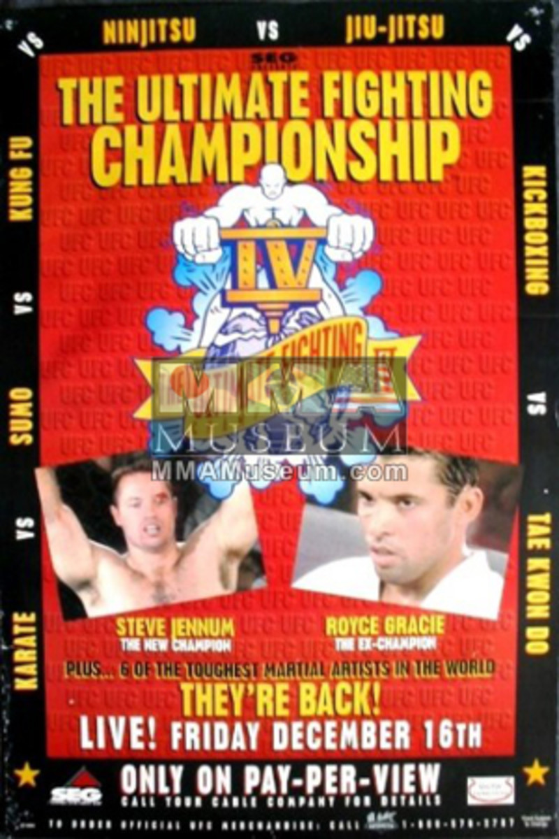 UFC 4: Revenge of the Warriors Event Page - MMAWeekly.com | UFC and MMA ...