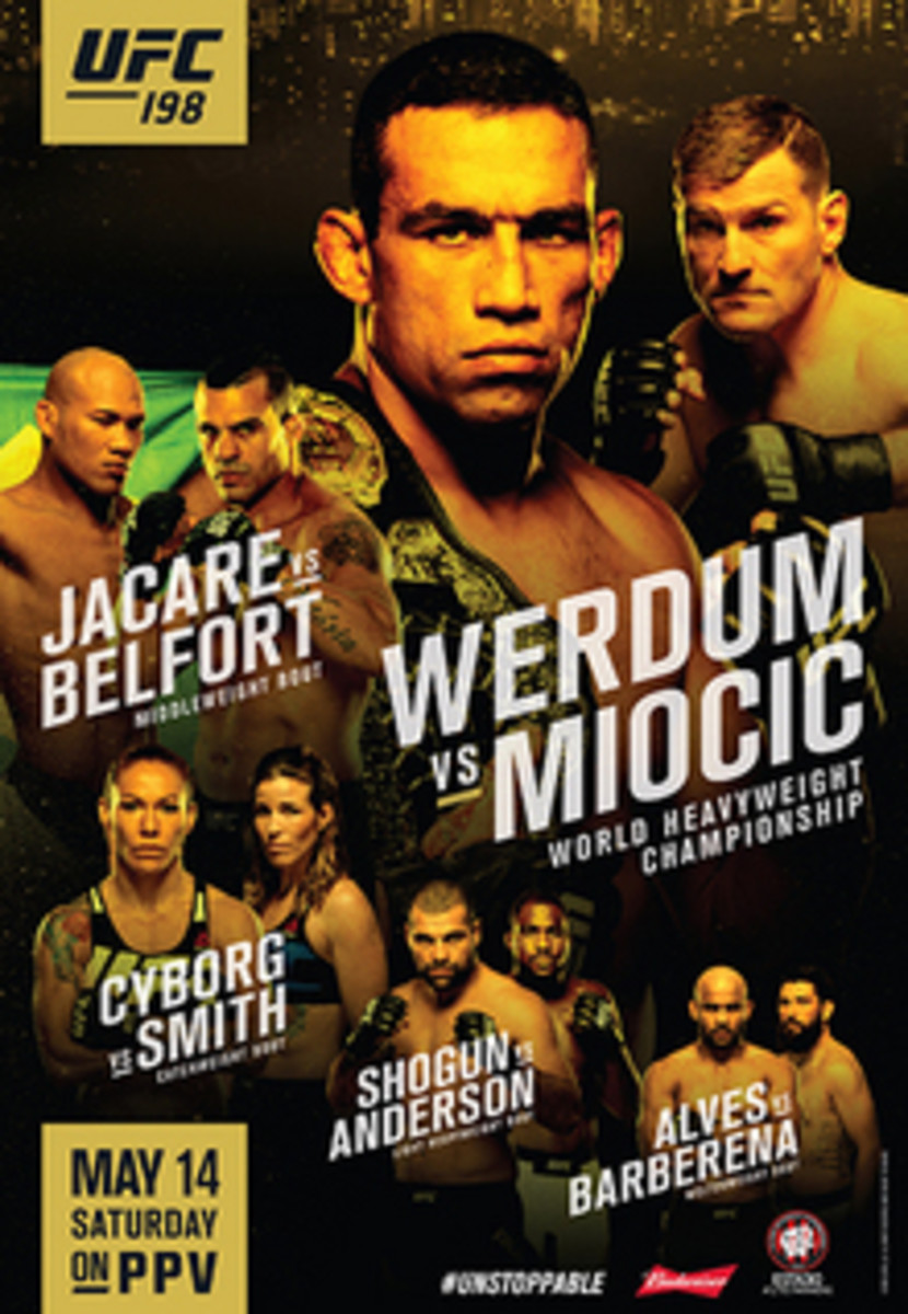 UFC 198: Werdum vs. Miocic Event Page and Fight Card - MMAWeekly.com ...