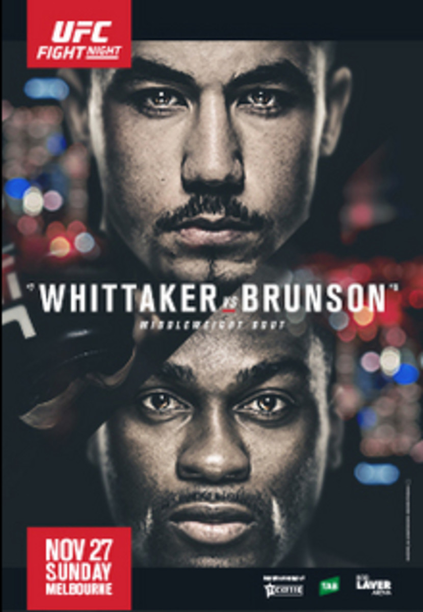 UFC Fight Night 101: Whittaker vs. Brunson Event Page and Fight Card ...