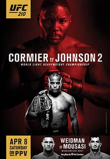 UFC 210: Cormier vs. Johnson 2 Fight Card - MMA Weekly