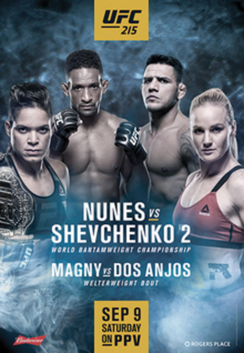 UFC 215: Nunes vs. Shevchenko 2 Fight Card & Start Times - MMAWeekly ...