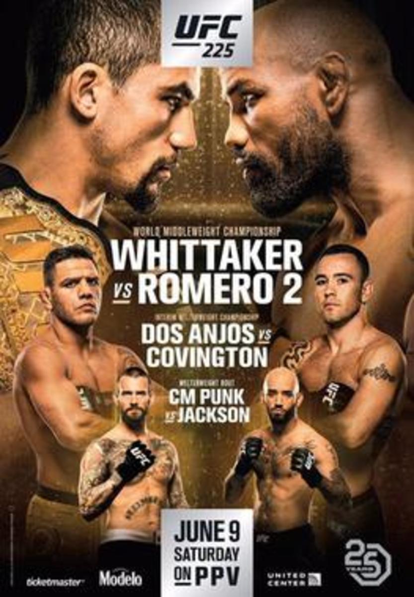 UFC 225: Whittaker vs. Romero 2 Fight Card - MMAWeekly.com | UFC and ... UFC 225: Whittaker vs. Romero 2 Fight Card - MMAWeekly.com | UFC and ...