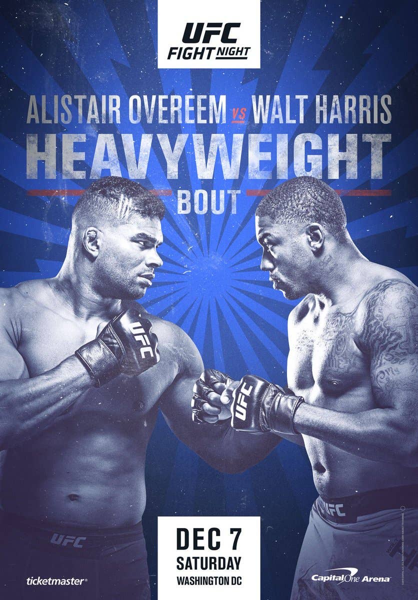 UFC on ESPN 7: Overeem vs. Harris fight card - MMAWeekly.com | UFC and ...