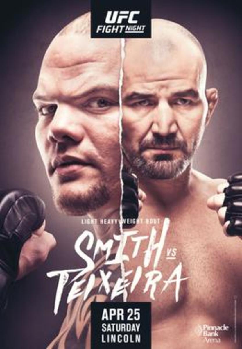 UFC on ESPN+ 31: Smith vs. Teixeira fight card - MMAWeekly.com | UFC ...
