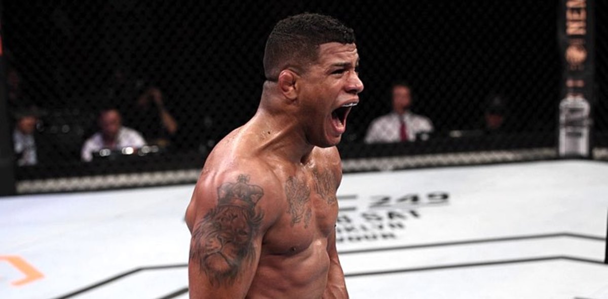 Gilbert Burns dominates Tyron Woodley in UFC on ESPN 9 main event ...