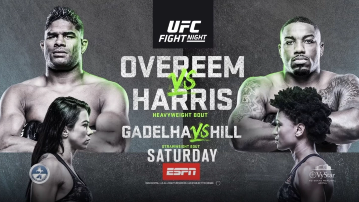 UFC on ESPN 8: Overeem vs. Harris fight card on May 16 - MMAWeekly.com ...
